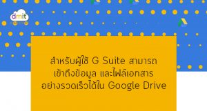 Save time with Quick Access in Drive - DEMETER ICT