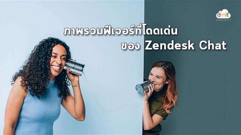 ภาพรวมฟีเจอร์ที่โดดเด่นของ Zendesk Chat - DEMETER ICT