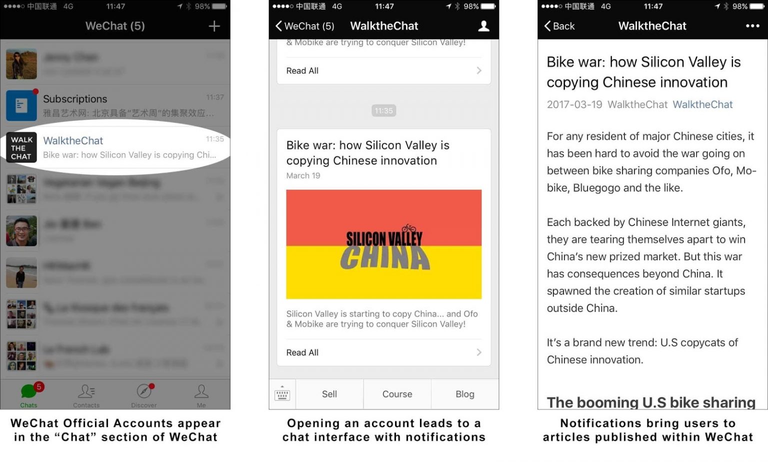 WeChat Official Accounts มีกี่เเบบ เเละเเตกต่างกันยังไงบ้าง - DEMETER ICT