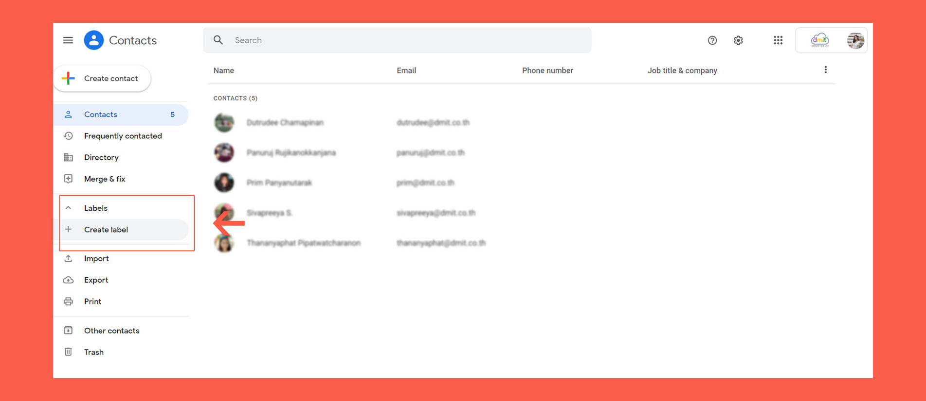 G Suite tips! ส่งอีเมลใน Gmail หลาย ๆ คนพร้อมกันทีเดียว โดยไม่ต้องใส่ชื่อทีละคน - DEMETER ICT