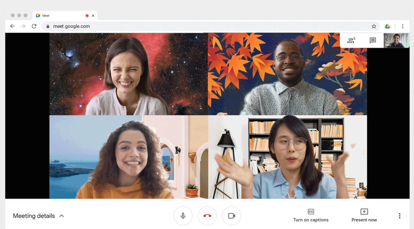 รวมฟีเจอร์ออกใหม่ Google Meet - DEMETER ICT