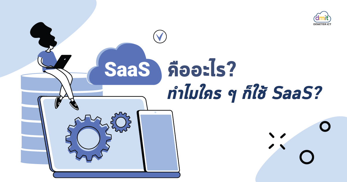 SaaS (Software as a Service) คืออะไร? ทำไมใคร ๆ ก็ใช้ SaaS? - DEMETER ICT