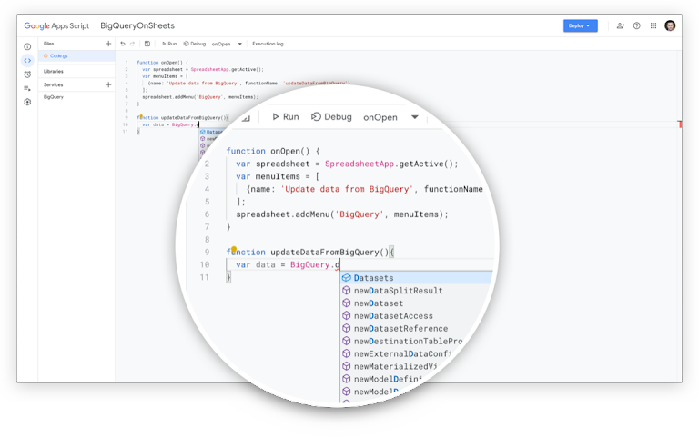 Apps Script - DEMETER ICT