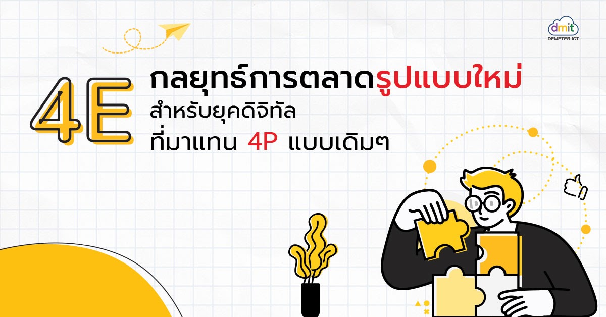 ถึงเวลา! 4E Marketing กลยุทธ์การตลาดรูปแบบใหม่สำหรับยุคดิจิทัล ที่มาแทน ...