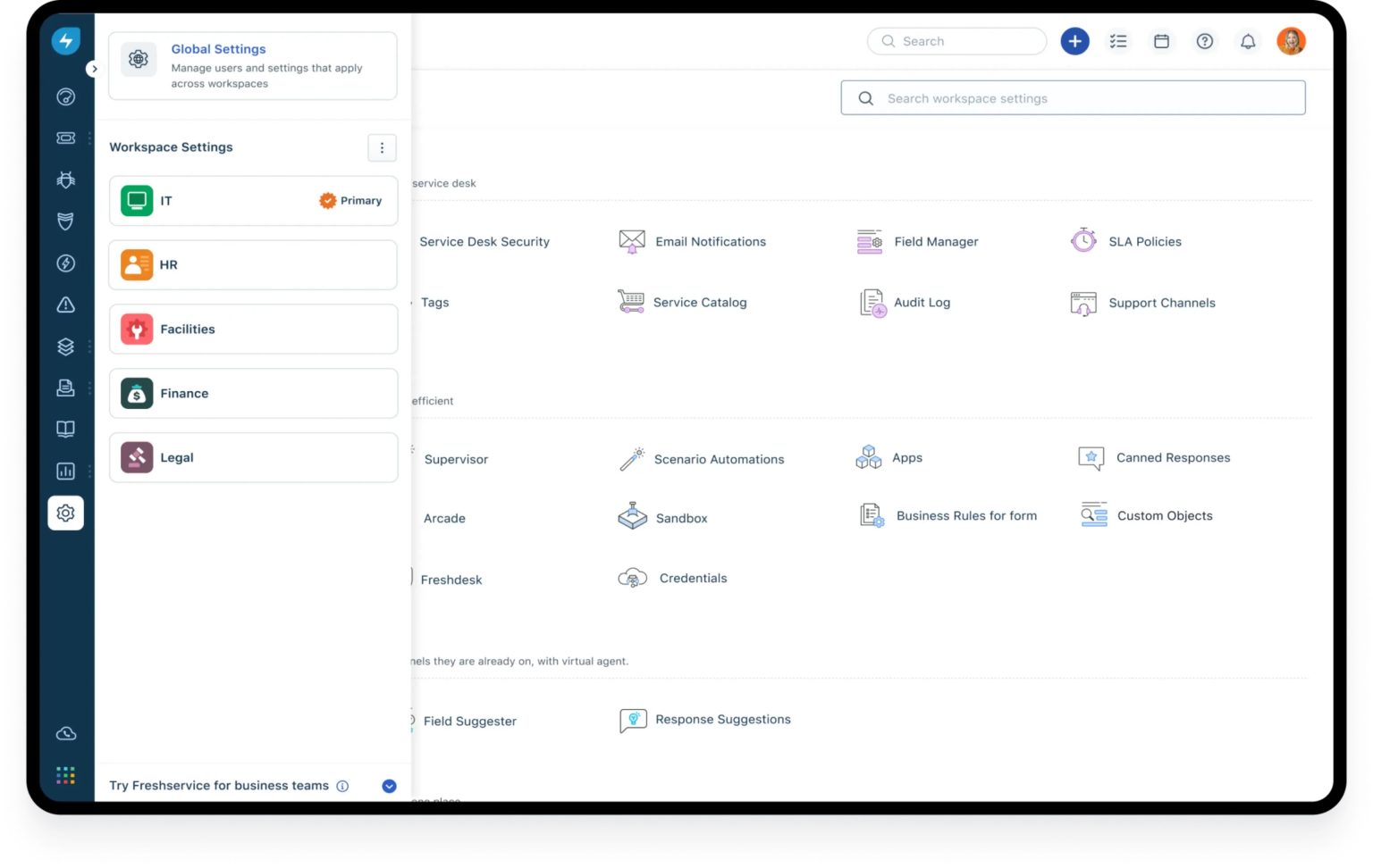 Freshservice ITSM & IT Helpdesk Platform - DEMETER ICT