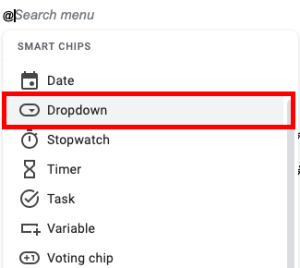 รวม SMART CHIPs ที่น่าสนใจบน Google Docs - DEMETER ICT