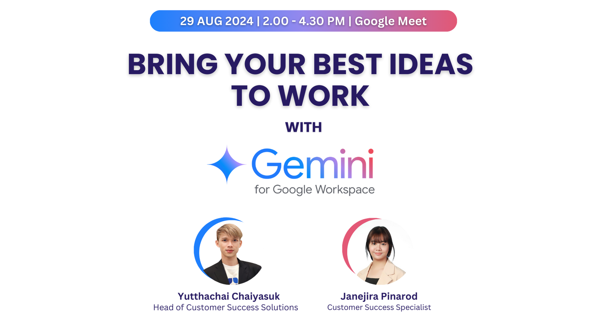 Bring your best ideas to work with Gemini for Google Workspace ...