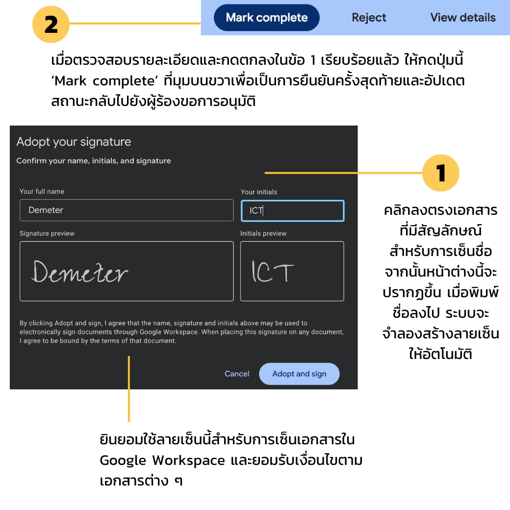 ลาขาดปัญหาเอกสารค้าง! ขออนุมัติลายเซ็นได้รวดเร็วยิ่งขึ้นด้วย Google Docs และ AppSheet - DEMETER ICT