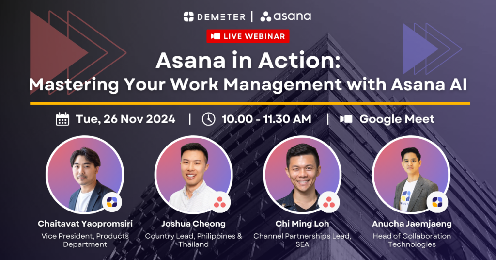 Asana in Action: Mastering Your Work Management with Asana AI - DEMETER ICT